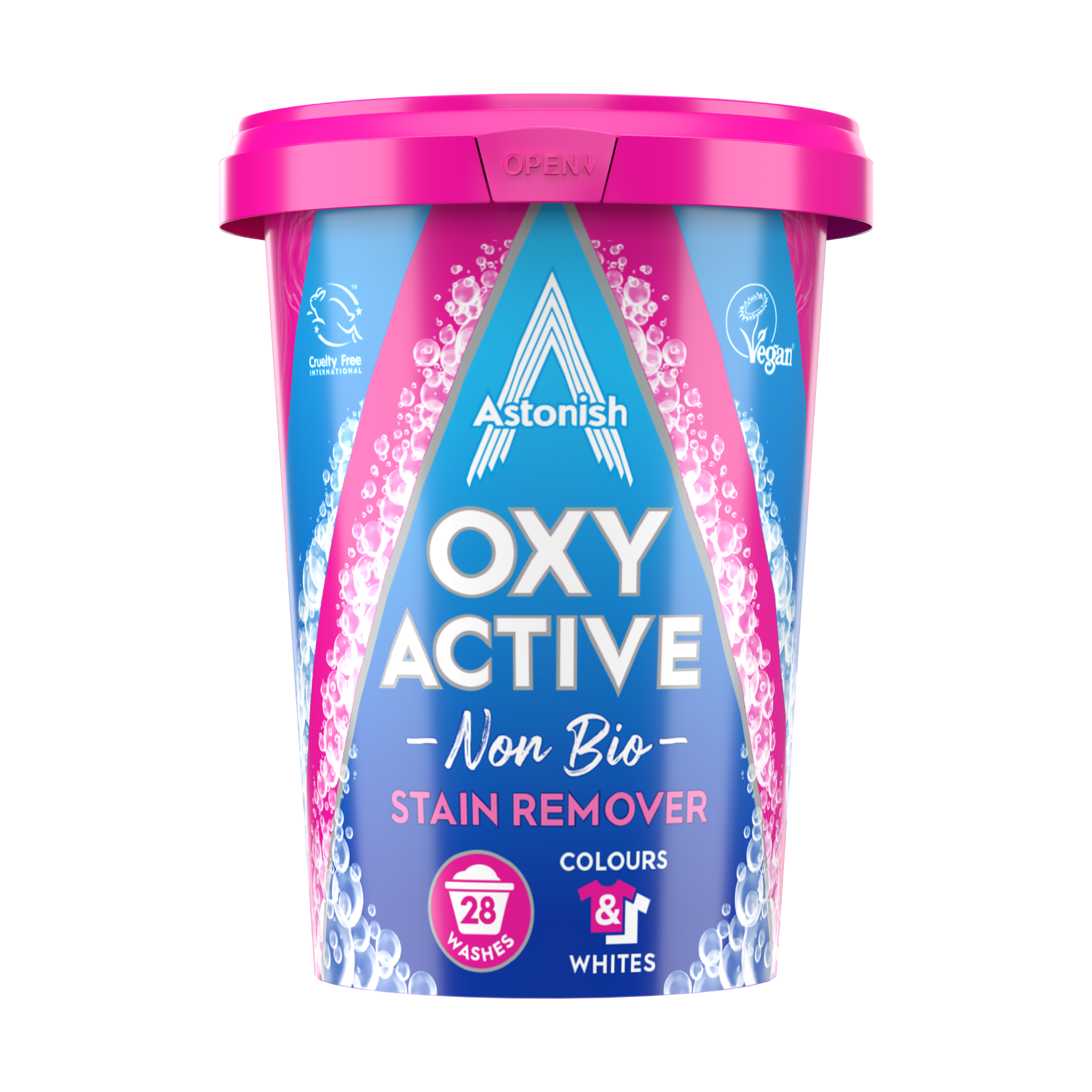 Astonish Oxy Active Non Bio Stain Remover 625g | CleanHQ